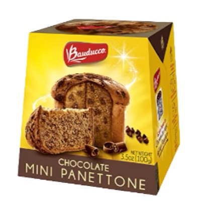 Mini Panetone Chocolate 100g - Produtos do Brazil