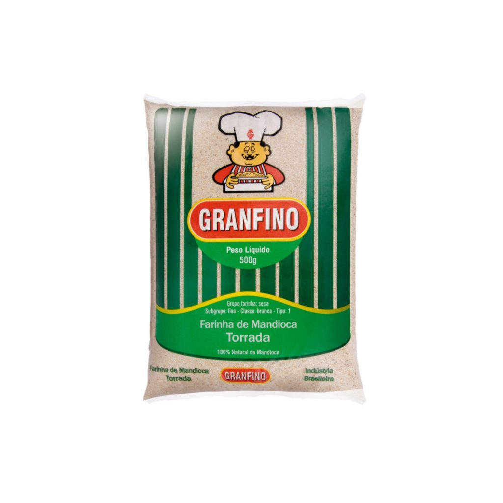 Farinha torrada Granfino 500g - Produtos do Brazil