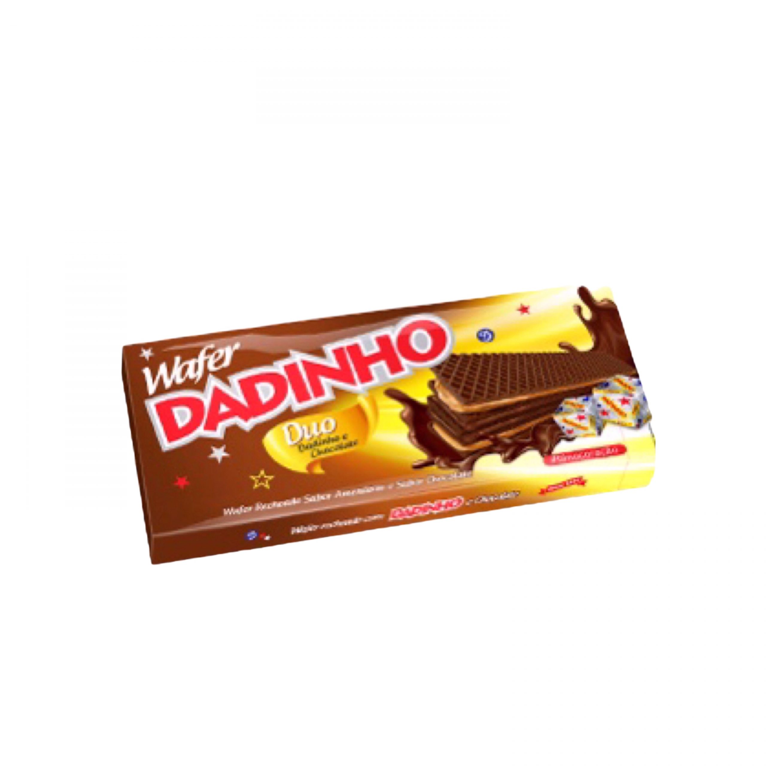 Wafer Dadinho Amendoim c/ Chocolate - Produtos do Brazil