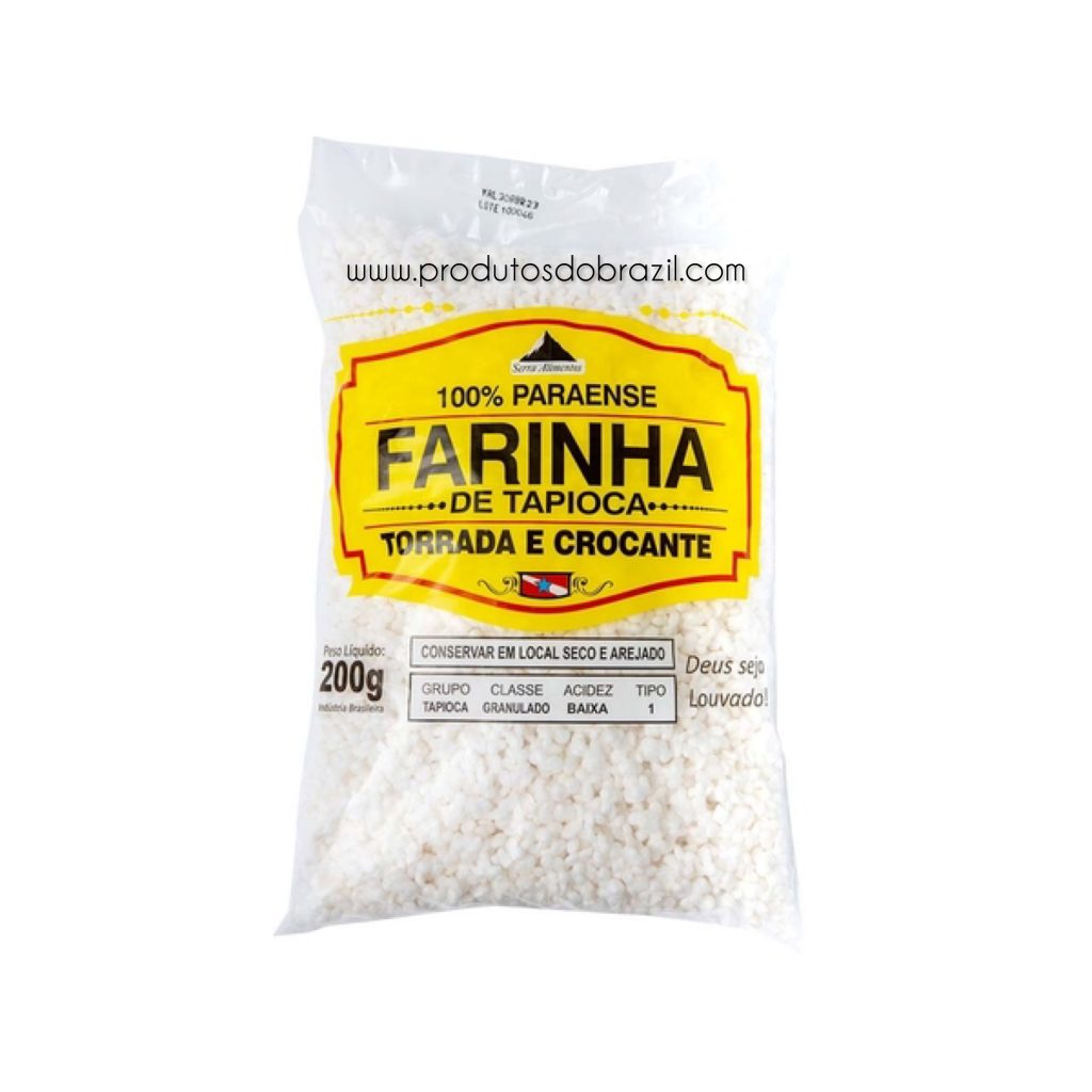 Farinha de Tapioca 200g - Produtos do Brazil