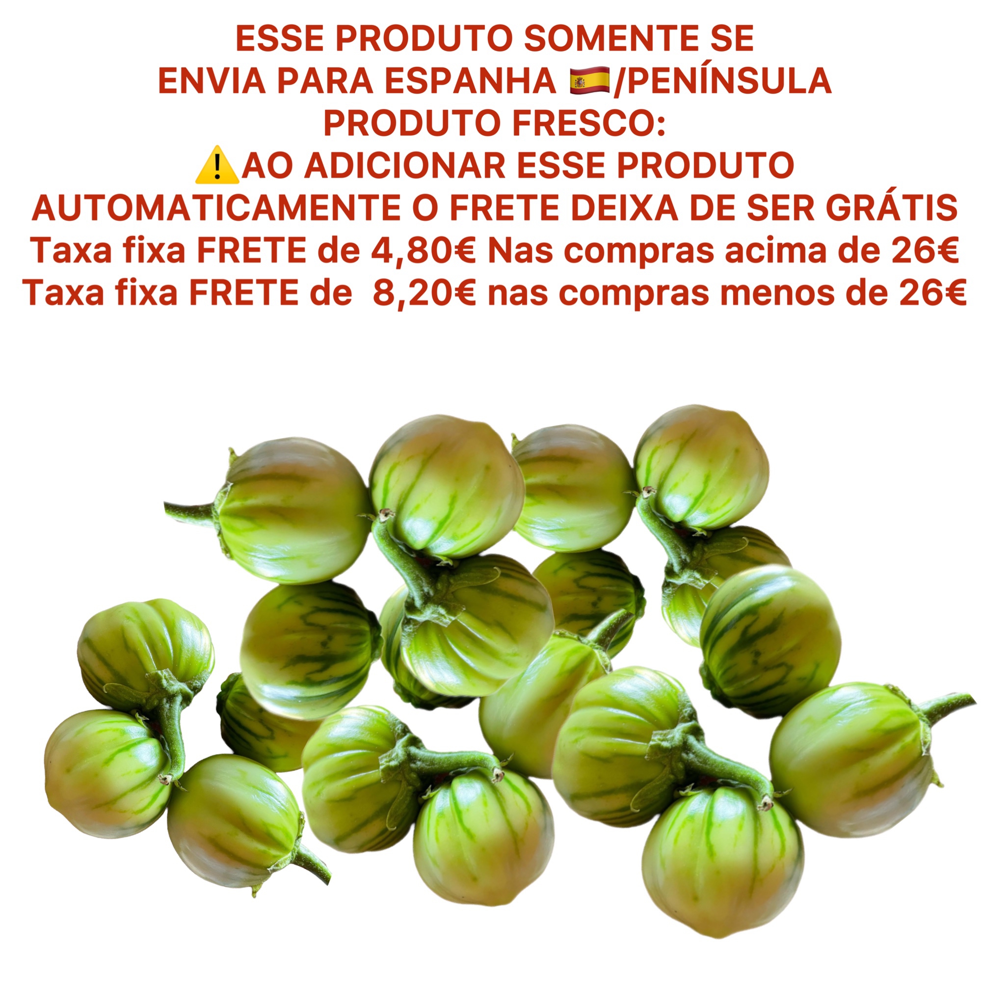 Jilo Redondo Branco Fresco 500g - Produtos do Brazil