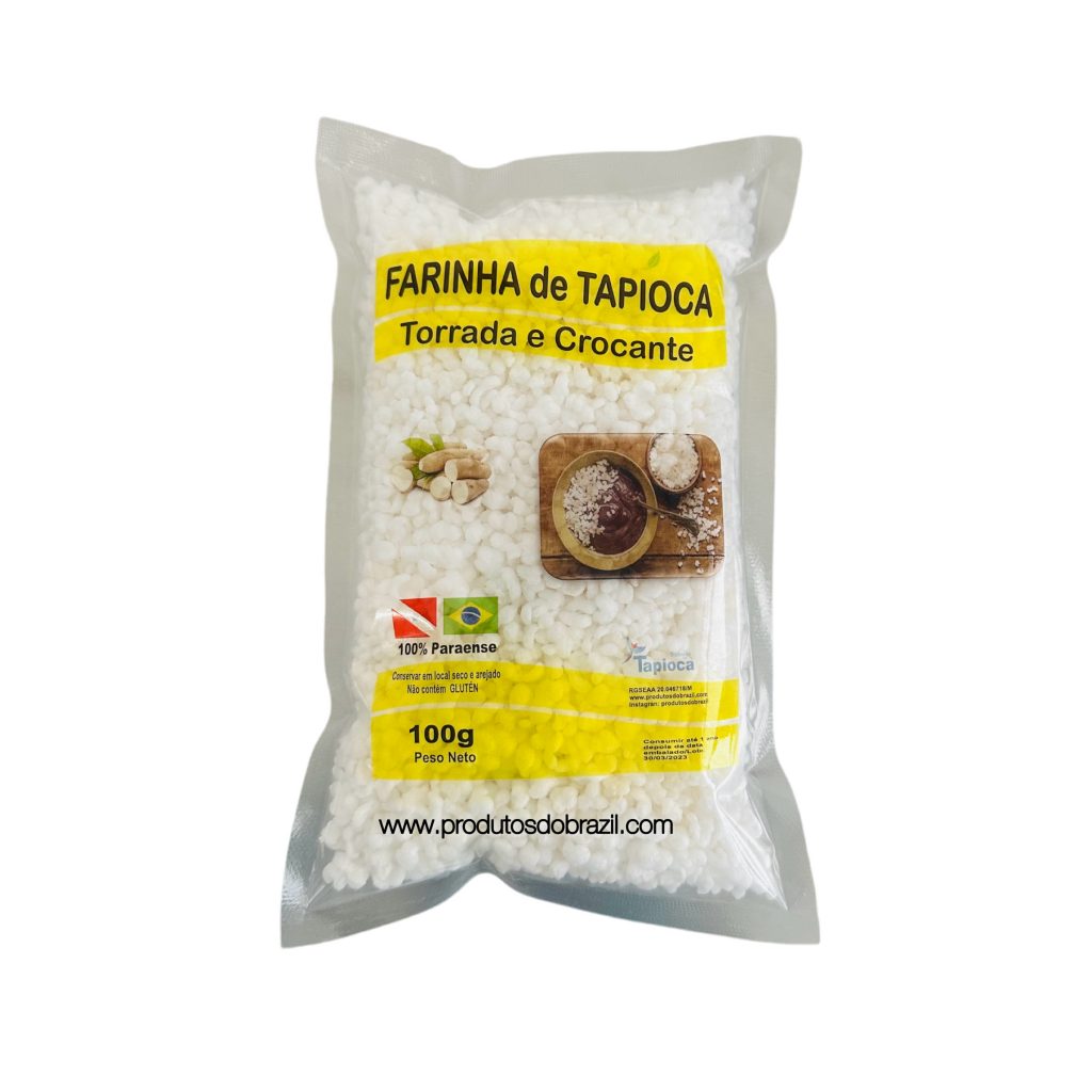 Farinha de Tapioca 100g - Produtos do Brazil