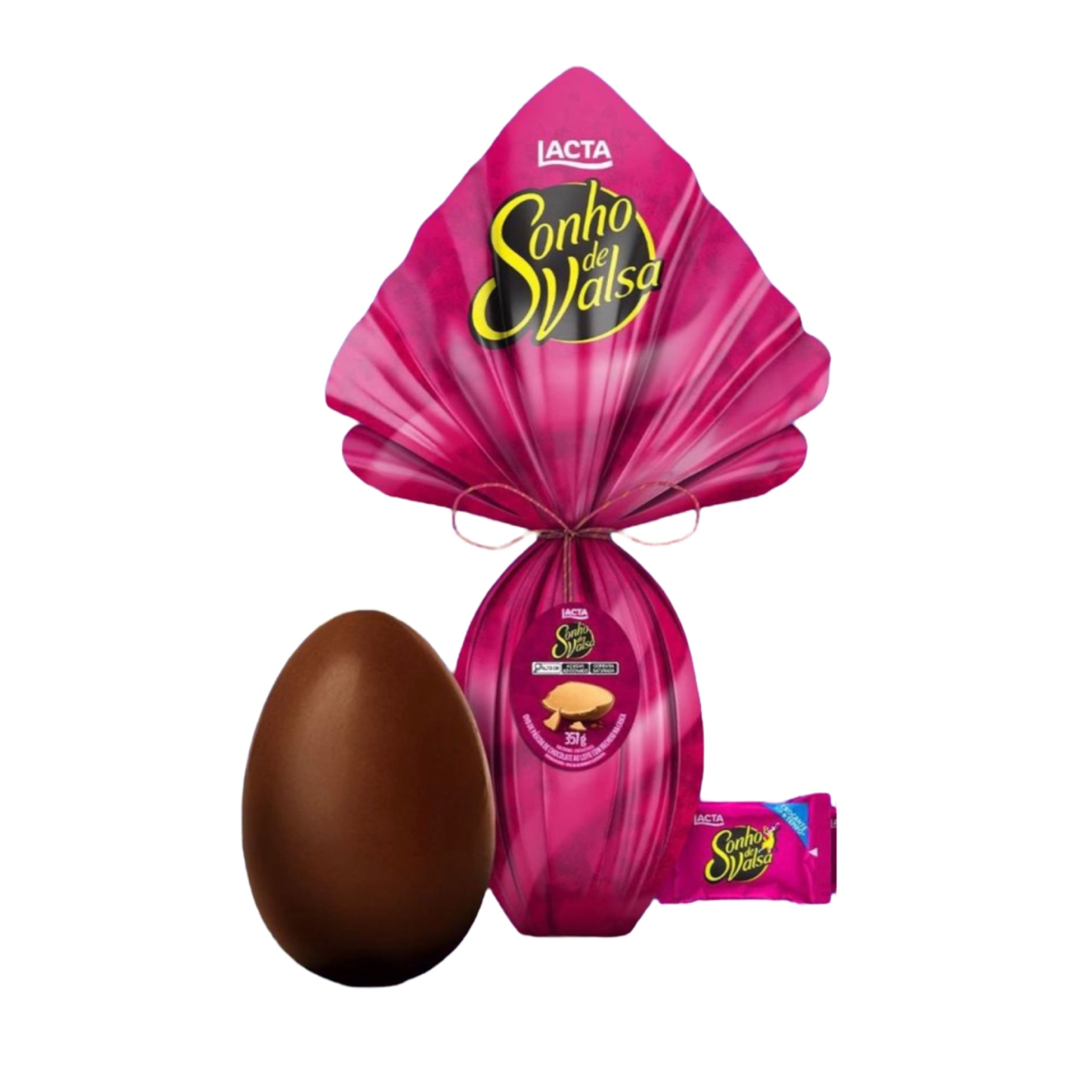 Ovo de Páscoa Sonho de Valsa ao Leite 357g - Produtos do Brazil