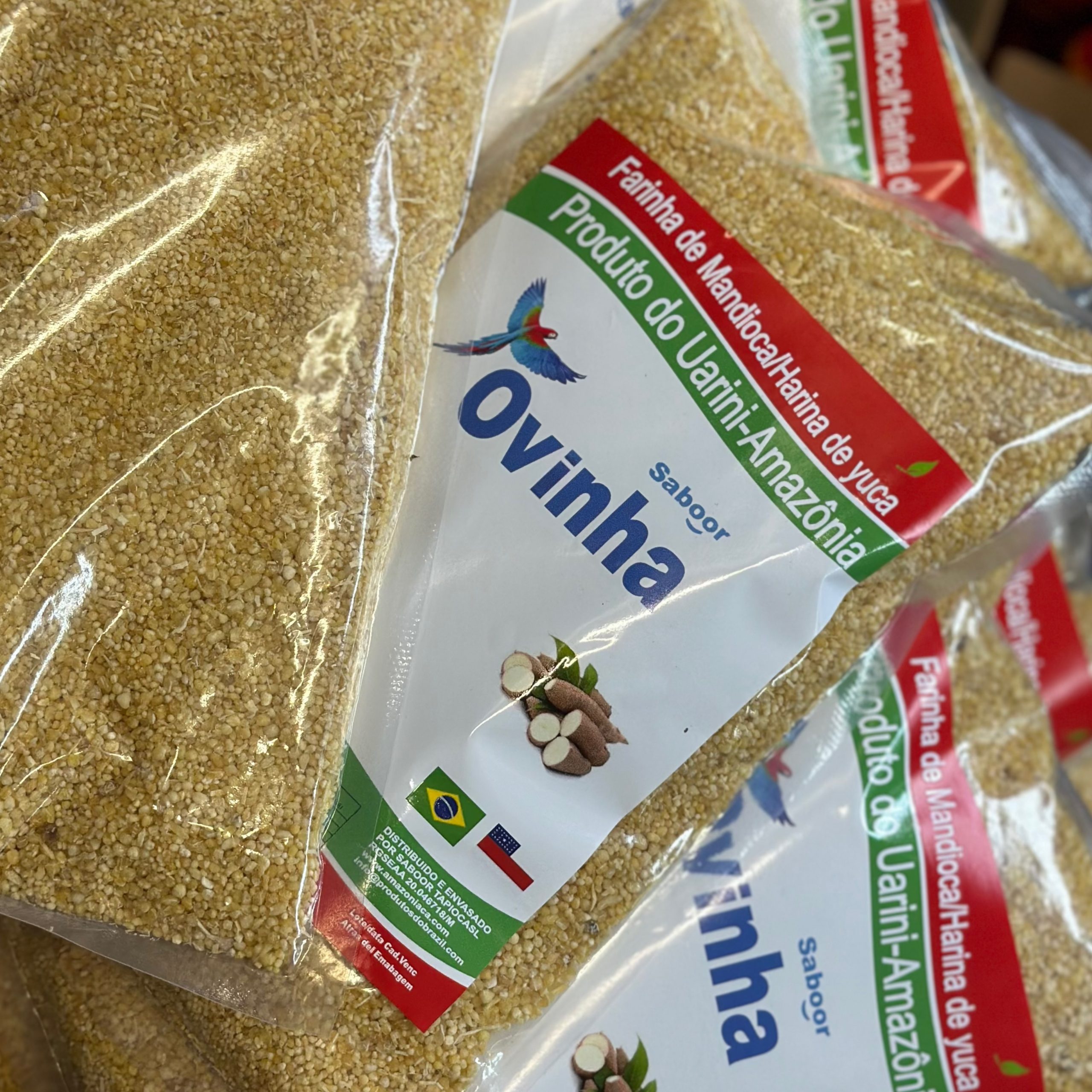 Farinha Ovinha de Uarini-Amazônia 500g - Produtos do Brazil